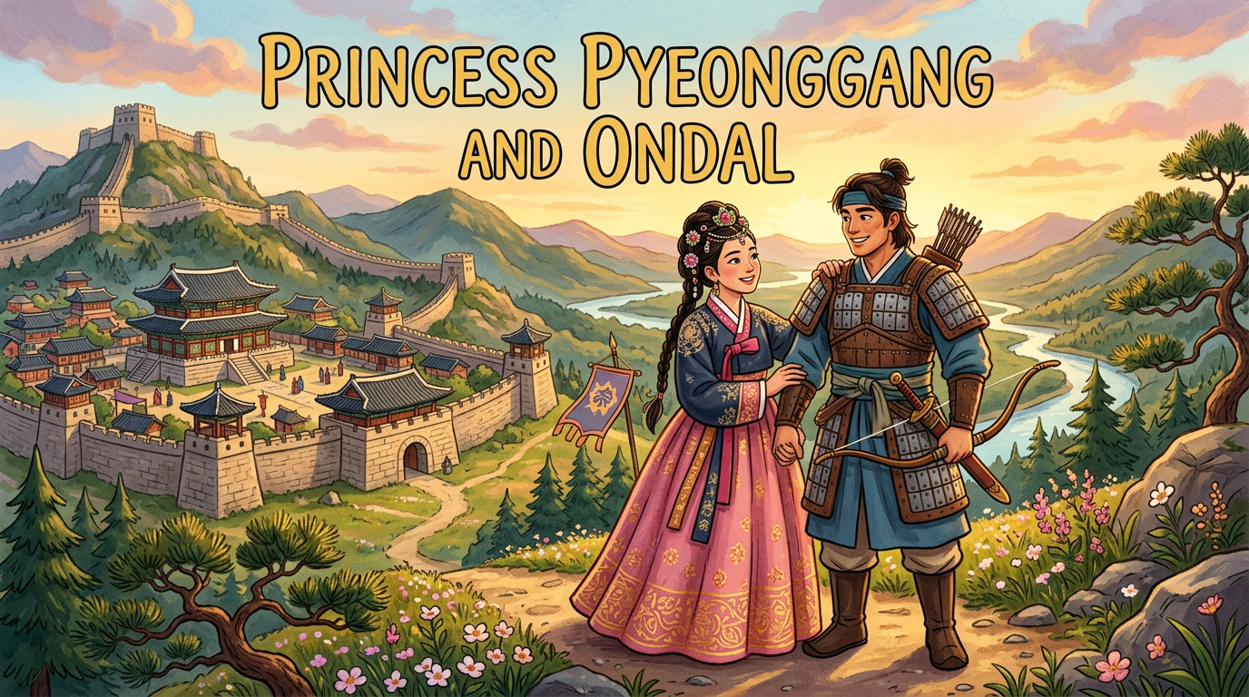 Princess Pyeonggang: A Korean Tale of Love, Courage, and Hidden ...